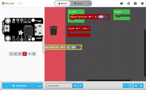Getting Started with Microsoft MakeCode Maker